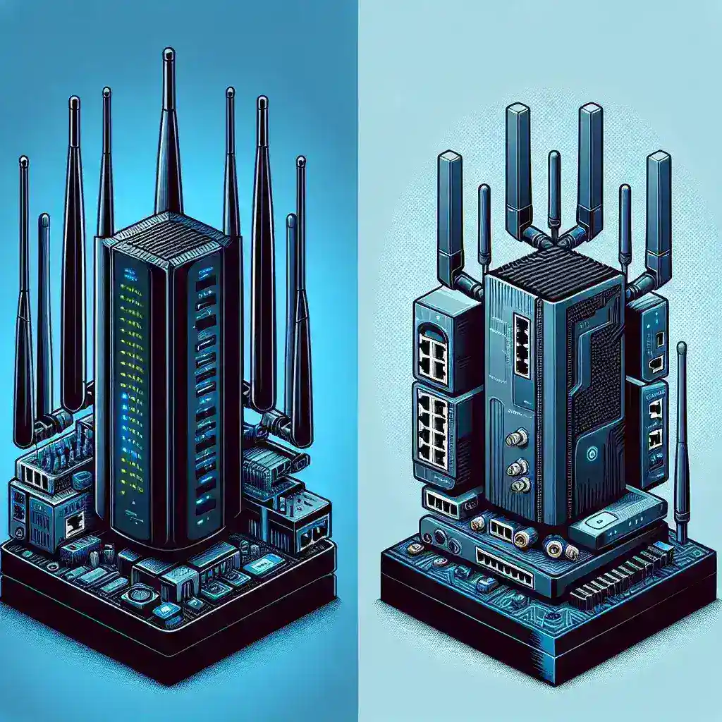 ¿Cuál es la diferencia entre un combo de módem y enrutador de alta gama ...